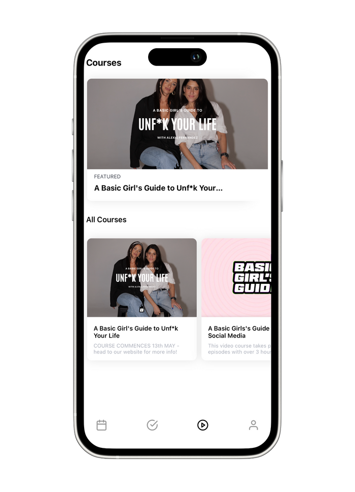 A BASIC GIRL'S GUIDE TO UNF*K YOUR LIFE